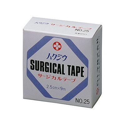 商品概要メーカー：白十字商品名：サージカルテープNo．25（2．5cm×9m）区分：日用雑貨内容量：1個商品概要：●経済的な汎用性のある紙テープです。●ぬれてもはがれず、体のどんな所にもしなやかにつきます。JANコード：4902610425...