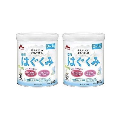商品概要メーカー：森永乳業商品名：【軽】森永はぐくみ大缶（800g×2個パック）区分：食品内容量：800g×2個パック商品概要：母乳が足りないときに新生児期からお使いいただけるミルクです。母乳に含まれ、赤ちゃんの発育に大切なDHAと、DHA...