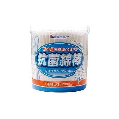 商品概要メーカー：日進医療器商品名：リーダー抗菌綿棒（200本入）区分：日用雑貨内容量：200本商品概要：耳やお肌にやさしくフィットJANコード：4955574821116商品コード：075984706商品の特徴●コットン100％の綿球使用...