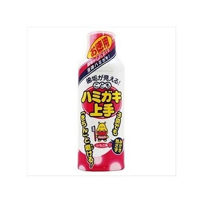 商品概要メーカー：丹平製薬商品名：こどもハミガキ上手（180mL）区分：日用雑貨内容量：180mL商品概要：●着色性マウスウォッシュ液●用途：歯磨き・口内・歯垢●オーラルケア（口腔の手入れ）●味：いちご味●大容量お徳用●着色性：赤（口内歯垢...