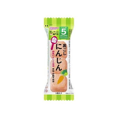 商品概要メーカー：アサヒグループ食品（和光堂）商品名：【軽】はじめての離乳食裏ごしにんじん（3個入）区分：食品内容量：3個商品概要：【5か月頃から】国産にんじんをゆでて滑らかに裏ごしました。JANコード：4987244185181商品コード...