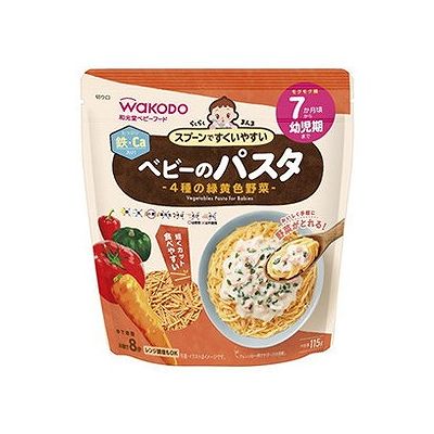 商品概要メーカー：アサヒグループ食品（和光堂）商品名：【軽】らくらくまんまベビーのパスタ4種の緑黄色野菜（115g）区分：食品内容量：115g商品概要：【7カ月頃から幼児期まで】JANコード：4987244194817商品コード：01252...
