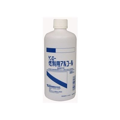 商品概要メーカー：健栄製薬商品名：ケンエー燃料用アルコール（500mL）区分：日用雑貨内容量：500mL商品概要：●メタノール、エタノール、イソプロパノールを配合したアルコール（燃料用）です。●引火性が高いので、取扱いには十分ご注意ください...