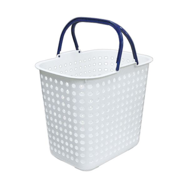 ■商品内容【ご注意事項】この商品は下記内容×3セットでお届けします。頑丈なハンドル付きで、持ち運びに便利。●メッシュ仕様だから通気性が良い！深型、ホワイトのハードタイプのバスケットです。■商品スペックタイプ：深型寸法：W315×D440×H...