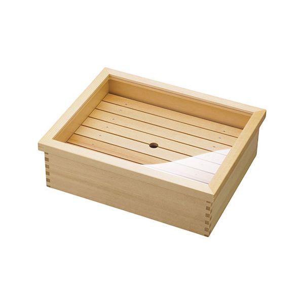 ■サイズ・色違い・関連商品■小[当ページ]■大■商品内容ネタの乾燥を防ぐネタ箱・蓋付仕様。 素材の美しさを披露し、お客様の目を楽しませる、見栄えのする盛付けをお手伝いします。 堅牢なつくりと端正な姿で、お店の雰囲気を引き立て、食の高揚感を演...