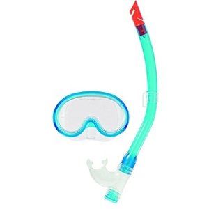 ■サイズ・色違い・関連商品■ブルー[当ページ]■ピンク■商品内容小学生向けのシュノーケリングセットです。排水弁付スノーケル■商品スペックマスクスカート：エラストマーマスクベルト：シリコーンスノーケルマウスピース：エラストマー個装サイズ：14...