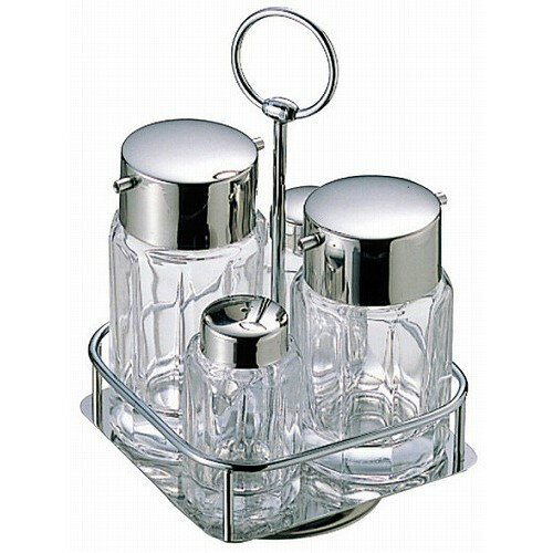 ■商品説明●正油さし、ソースさし、塩入り、楊枝入れ■直径・サイズ115×115×H195■深さ■重さ■容量【代引きについて】こちらの商品は、代引きでの出荷は受け付けておりません。【送料について】北海道、四国、九州は送料を頂きます。【配送につ...