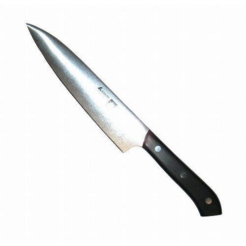 ■商品説明●錆の原因となるカーボンの量を従来鋼の半分に抑え耐蝕性を向上し靭性が増し、しかも研ぎやすくなりました。●ハンドル部は耐久性に優れたポリアセタール樹脂を使っているため長期間過酷な条件で使用しても劣しません。●両刃■直径・サイズ300...
