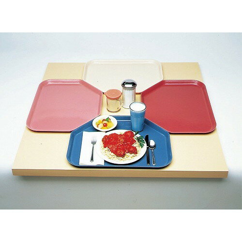 ■商品説明●エッジにアルミニウム補強が入っている為割れたり、ゆがんだりしません。積み重ね突起のため、積み重ねられた各トレイの間を空気がスムーズに流れ、湿気を除くので乾燥が早く衛生的です。(ドライスタック効果)●正方形のテーブルに4人分のトレ...