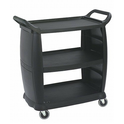 ■商品説明●片側サイドに落下防止の立ち上がりが付いています。●耐荷重：135kg●棚間隔：305mm●キャスター：φ100(自在×4)■直径・サイズ921×457×H965■深さ■重さ■容量●耐荷重：135kg●棚間隔：305mm●キャスタ...