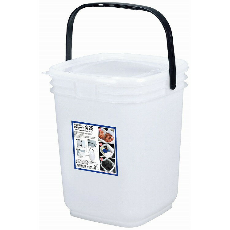 ●木炭などの水分を嫌うものの保管に最適です。■サイズ奥行395×幅320高さ335材質蓋・本体：ポリエチレン,取っ手：ポリプロピレン 【代引きについて】こちらの商品は、代引きでの出荷は受け付けておりません。【送料について】沖縄、離島は送料を...