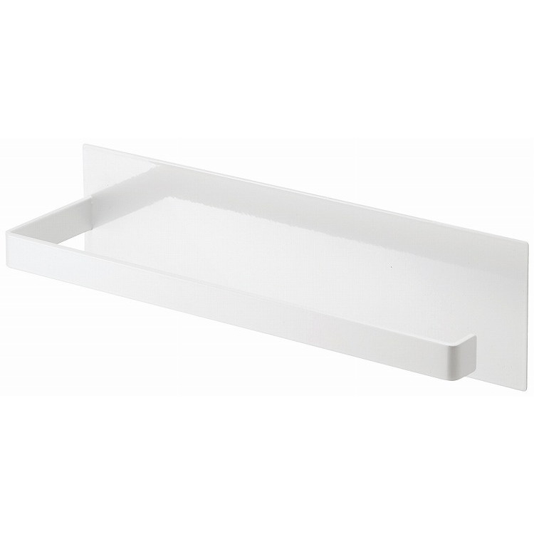 ●マグネットが付くスチール壁面に簡単取り付けのキッチンペーパーホルダー。通常のサイズだけでなく、海外製の大判タイプを収納できます。海外製の大判タイプを収納可能。布巾干しやタオル掛けとしても。■サイズ奥行325×幅80高さ85材質本体：スチー...