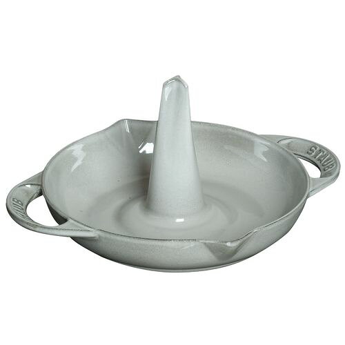 ストウブ ロースター 24cm 40509-517 グレー RST8203 JANコード 3272342000186●サイズ(cm):24●カラー:グレー●外径(取手含)×高さ(mm):240(320)×150●重量(kg):2.2■ストウ...
