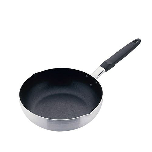 ドリス アルミいため鍋 28cm ADLM003 JANコード 4905001114694●サイズ表示(内径cm):28●深さ(mm):72●重量(g):864●板厚(mm):2.4●材質：本体:アルミニウム 取っ手:フェノール樹脂■Dor...