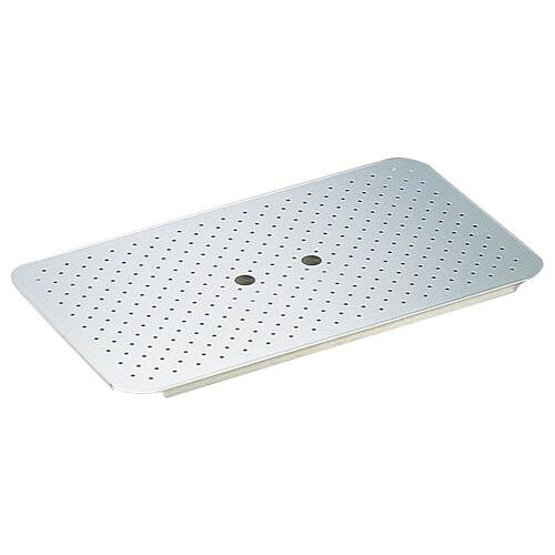 KOINU 18-8ホテルパン 目皿 1／2用 AHT25004 JANコード 4954057961202●サイズ:1/2●間口×奥行(mm):270×207●材質：SUS304【送料について】北海道、沖縄、離島は送料を頂きます。