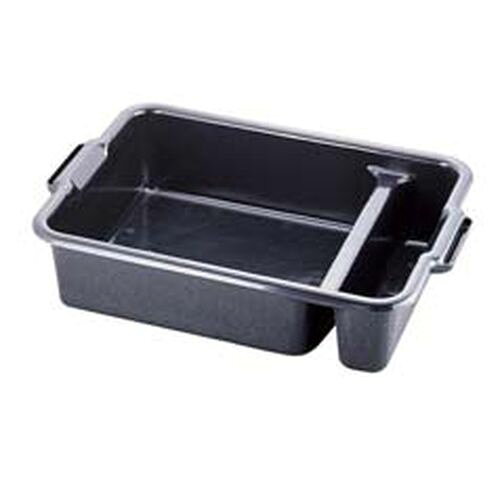 ヴォルラース ディッシュボックス 2仕切 52634（ブラック） ADI06 JANコード 0029419092369●メーカー品番:52634●(外寸)幅×奥行×高さ(mm):584×445×152●(内寸)幅×奥行(mm):大410×3...