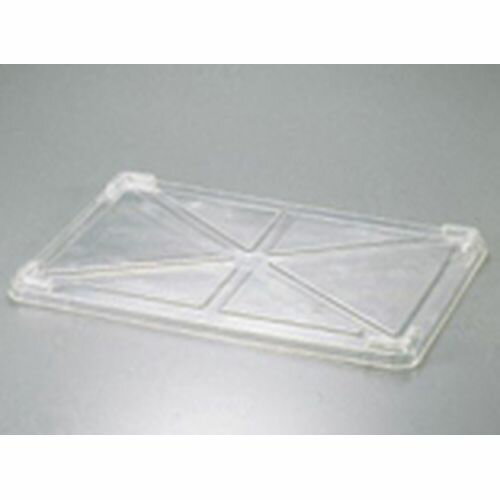 サンコー クリスタル番重用 蓋 ABV19 JANコード 4983049170308●間口×奥行×高さ(mm):590×401×30●重量(kg):0.5■材質:特殊樹脂(耐熱-5℃~60℃)【送料について】北海道、沖縄、離島は送料を頂きます。