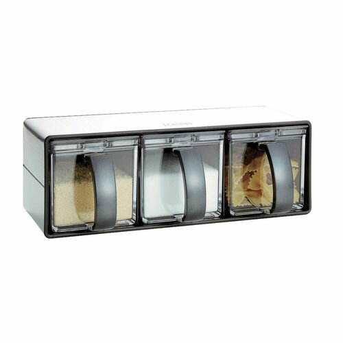 アスベル Nフォルマ 調味料ケース ステンレス3 AHO1801 JANコード 4974908112171●幅×奥行×高さ(mm):300×151×105●クッキングケース容量(cc):640●材質：ストッカー・フタ・持ち手＝PS、スプーン...