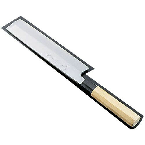 堺孝行 シェフ和包丁 銀三鋼 薄刃 18cm ASE06063 JANコード 4582226371646●サイズ(cm):18●全長(mm):320●重量(g):180●背厚(mm):3.0■※庖丁の表示サイズは、マチ付庖丁は刃先からマチま...