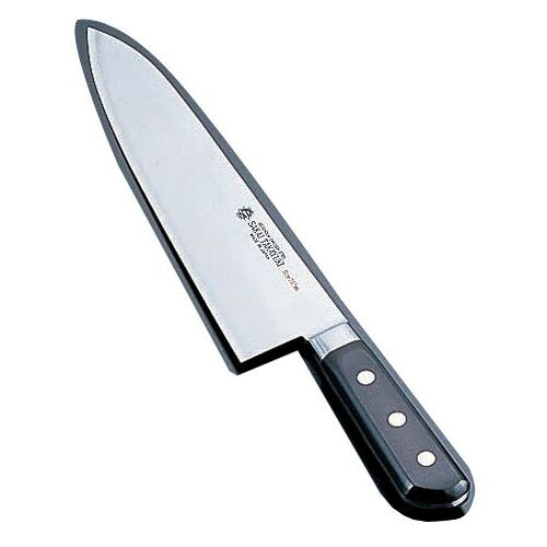 堺孝行 グランドシェフ 洋出刃 27cm AGL58027 JANコード 4582226410697●サイズ(cm):27●全長(mm):410●重量(g):380●背厚(mm):3.2■堺孝行作 グランドシェフシリーズ 錆に強く不純物の極...