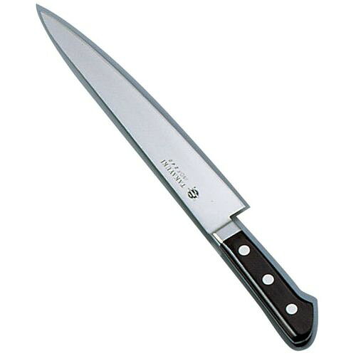 堺孝行 イノックス 筋引 24cm AIN03024 JANコード 4582226411298●サイズ(cm):24●全長(mm):370●重量(g):180●背厚(mm):2.2■堺孝行作 イノックスシリーズクローム、モリブデンを含有した...