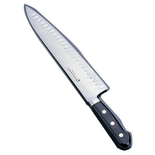 堺菊守 特殊ステンレス鋼 牛刀30cm AKK4230 JANコード 4582226890833●サイズ(cm):30●全長(mm):430●重量(g):265●背厚(mm):2.2●材質：特殊ステンレス鋼■堺 菊守 サーモン型包丁特殊ステ...