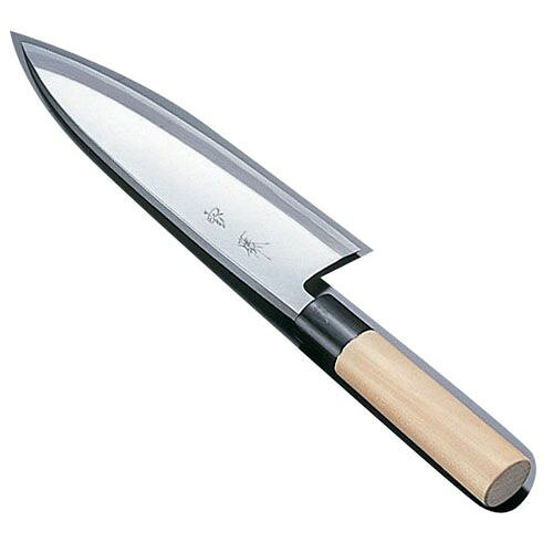 遠藤商事 SA雪藤 出刃 27cm AYK26027 JANコード 4905001019029●サイズ(cm):27●全長(mm):460●重量(g): 770●背厚(mm):10.0●材質：白紙鋼　朴　水牛桂柄■SA 雪藤 中霞・玉白鋼■...