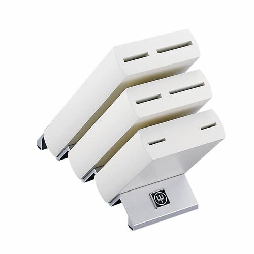 WUSTHOF(ヴォストフ) ナイフブロック ホワイト 7252 ADLP301 JANコード 4002293725208●間口×奥行×高さ(mm):115×285×237●材質：木製■最大収納数パーリングナイフ 1ソーセージナイフ 1ブレ...