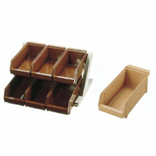 遠藤商事 SA18-8デラックス オーガナイザー 2段3列（6ヶ入） キャメル EOC034 JANコード 4905001024849●色:キャメル●幅×奥行×高さ(mm):430×440×230●材質：18-8ステンレス■SA 18-8 ...