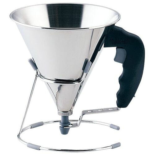 deBUYER(デバイヤー) ミニポーションファンネル 3353-00 ブラック GHV1401 JANコード 3011243353003●メーカー品番:335300●カラー:ブラック●直径×高さ(mm):150×165●(スタンド)直径×...