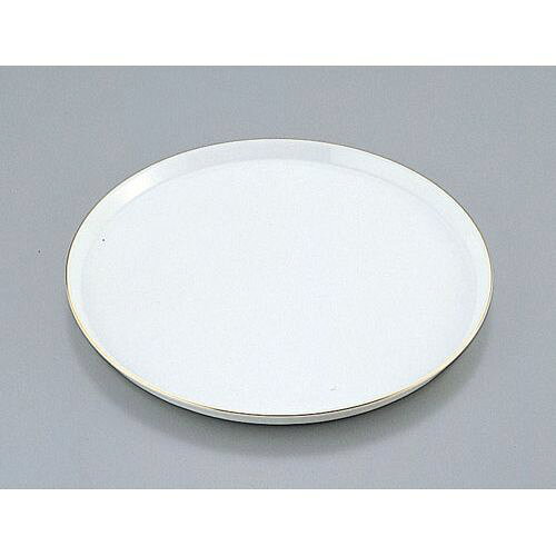 よし与工房 陶器製 ケーキトレー丸型 EM-18-WS（金線入） WKCH4 JANコード 4533976200182●直径×高さ(mm):255×10●(有効内寸)直径(mm):235●重量(g):545●材質：陶器【送料について】北海道...