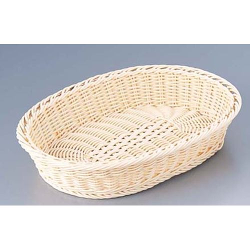 萬洋 樹脂バスケット 小判 30cm 白 WBS1702 JANコード 4992135136067●サイズ(cm):30●間口×奥行×高さ(mm):300×200×70●(底内寸法)間口×奥行(mm):240×120●材質：PP■特長・耐水...