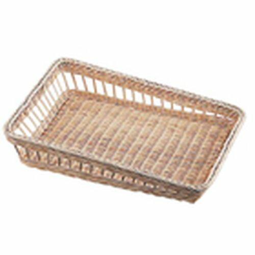萬洋 籐パンカゴ No.360 PPV35 JANコード 4992135163605●幅×奥行×高さ(mm):310×410×85●前の高さ(mm):50●(内寸)幅×奥行(mm):250×340●重量(g):270■※コーティングワイヤー...