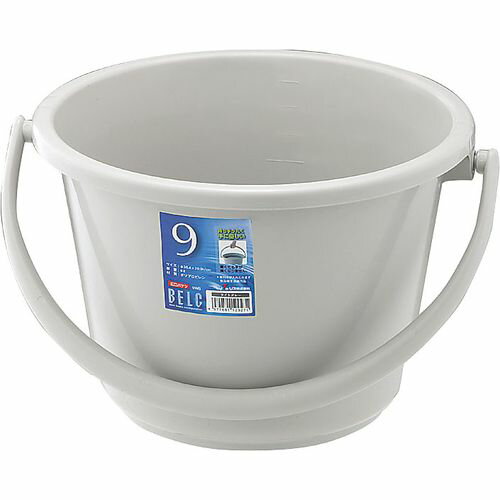 RISU(リス) ベルク 広口バケツ グレー 4WB KBK5101 JANコード 4971881129233●メーカー品番: 4WB●直径×高さ(mm):240×155●容量(L): 4●材質：PP■材質:ポリプロピレン(耐熱100℃)【...