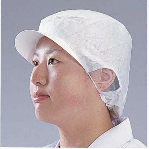 スギヤマ エレクト・ネット帽（20枚入） EL-402W M ホワイト SBU2801 JANコード 4533473600461●サイズ:M●1袋入数:20枚入●材質：ポリプロピレン■ツバ付きで見た目もおしゃれです。■天井も電石不織布で吸収...