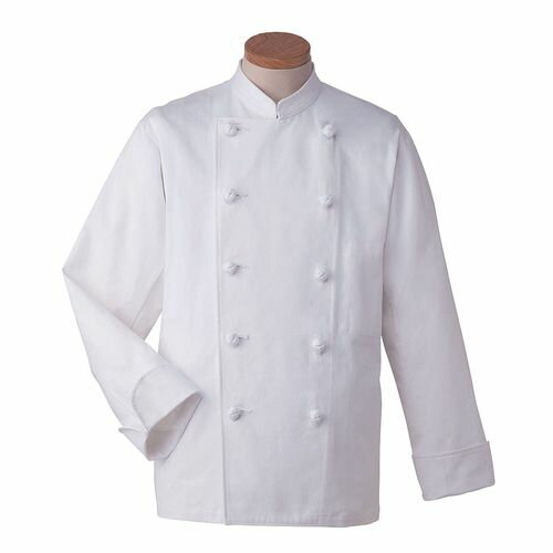 サンペックスイスト Tコックコート KC-406（ホワイト） S SKT6601 JANコード 4589929575968●メーカー品番:KC-406●規格:S●着丈(cm):70●肩巾(cm):42●胸囲(cm):102●袖丈(cm):5...