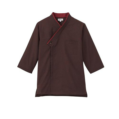 サンペックスイスト 男女兼用ショップコート JT-1258 SS （エンジ） SKC3301 JANコード 4589929638656●メーカー品番:JT-1258●サイズ:SS●着丈(cm):62●肩巾(cm):42●胸囲(cm): 94...