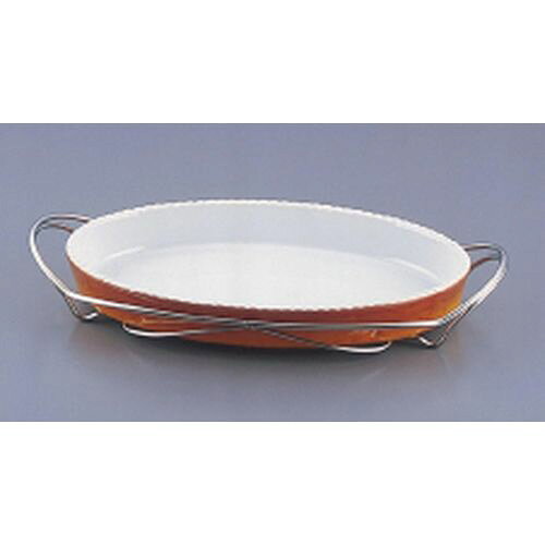 遠藤商事 SAシャトレ 小判グラタンセット 12-PC200-40 茶 NSY202 JANコード 4905001817304●メーカー品番:12-PC200-40●幅×奥行×高さ(mm):480×235×75■SAシャトレホルダーシリーズ...