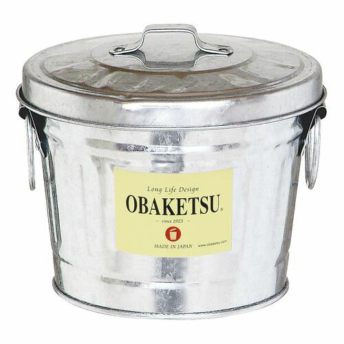 オバケツ オバケツ（フタ付） F1 PBK0801 JANコード 4985193010028●メーカー品番:F1●容量(cc):1000●直径(底径)×高さ(mm):135(110)×125●材質：亜鉛鉄板■材質:トタン材(亜鉛メッキ銅材)...