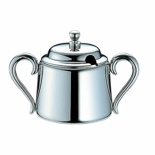 YUKIWA UK18-8M型シュガーポット 5人用 PJY07005 JANコード 4520785050442●サイズ(人用):5●容量(cc):200●直径×高さ(mm):φ80× 85●材質：18-8ステンレス【送料について】北海道、...