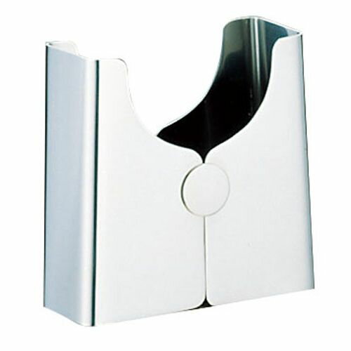 YUKIWA UK18-8六ッ折ナフキン立 チボリY型 PNH10 JANコード 4520785056963●幅×奥行×高さ(mm):100×40×100●材質：18-8ステンレス【送料について】北海道、沖縄、離島は送料を頂きます。
