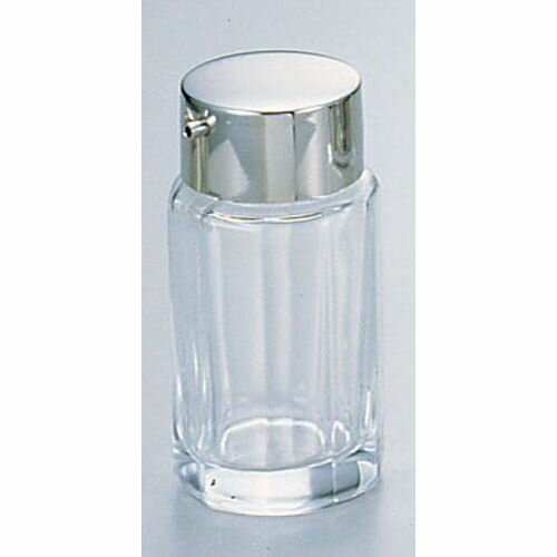 吉沼硝子 ♯80 ソース入れ PMT82 JANコード 4580157482288●直径×高さ(mm):φ60×119●容量(cc):160●重量(g):265●材質：蓋表：18-8ST、蓋裏：ABS樹脂、ガラス：ソーダガラス、パッキン：シ...