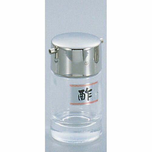 吉沼硝子 ♯800 酢瓶 PMT70 JANコード 4580157482684●直径×高さ(mm):φ47×94●容量(c.c.):85●重量(g):145●材質：蓋表：18-8ST、蓋裏：ABS樹脂、ガラス：ソーダガラス、パッキン：シリコ...