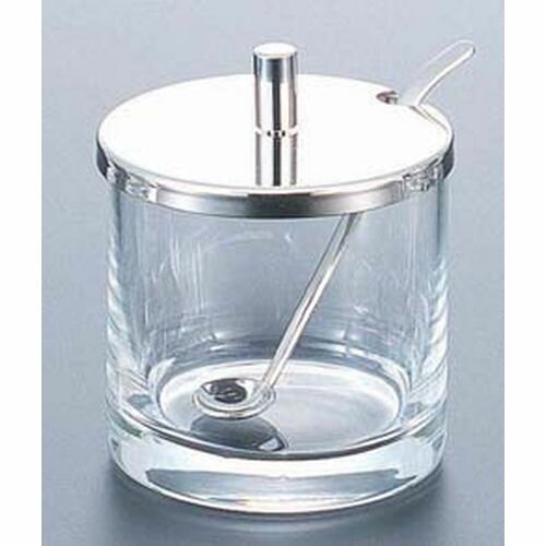 エムタカ No.841 ラー油入れ PEM7601 JANコード 4968553138419●直径×高さ(mm):φ66×78●容量(c.c.):120●材質：本体；ガラス　フタ；ステンレススチールスチール　ツマミ；真鍮■※本体ガラス製【送...