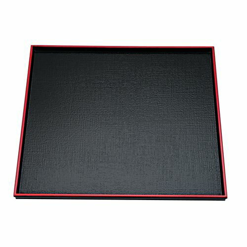 福井クラフト ABS製 えびす角盆 黒天朱 尺1寸 17411860 RBVH603 JANコード 4523031371483●サイズ:尺1寸●間口×奥行×高さ(mm):330×330×15●材質：ABS■材質表示と、素材の特長□A ABS...