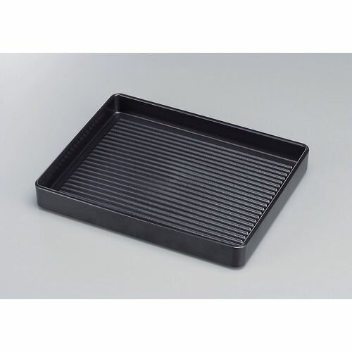 福井クラフト ABS製 長角肉皿 黒（塗無） 大 54252450 RNK8903 JANコード 4523031374705●規格:大●サイズ(cm):30●間口×奥行×高さ(mm):300×238×40●材質：ABS■バイキングスタイルや...