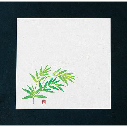 アーテック ニュー四季懐紙 4寸（100枚入） NS-26 笹 QKIG501 JANコード 4560164127303●幅×奥行(mm):120×120●材質：両面ポリラミ金銀■和紙の表面に特殊加工してありますので、絵柄の上に直接 食品を...