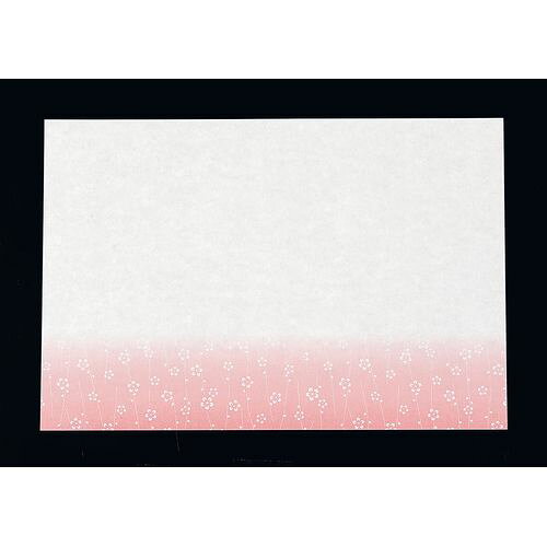 アーテック 尺三まっと華かすみ（100枚入） 紅梅 SAK-04 QMT8001 JANコード 4562160018920●幅×奥行(mm):390×264●材質：無蛍光和紙■高級和紙に季節感あふれる模様を施した彩り華やかな尺三まっとシリー...