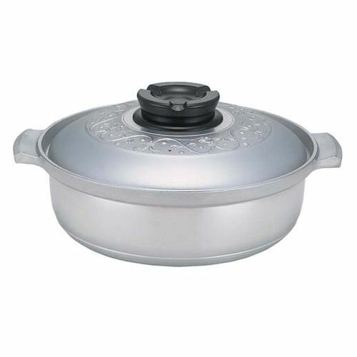 ホクア 業務用マイスターIH ちり鍋 27cm QTL4901 JANコード 4977449626923●サイズ表示(内径cm):27●外径×深さ(mm):280× 93●容量(L):4.4●重量(kg):1.7●底径(mm):180●材質...