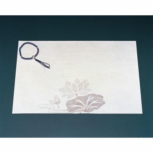 ヤマコー 尺3風雅懐石まっと（50枚入） はす QMT72 JANコード 4988484647187●縦×横(mm:390×264●材質：和紙■仏事向けマット■無蛍光和紙を使用しています。【送料について】北海道、沖縄、離島は送料を頂きます。